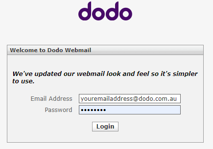 Webmail - Dodo